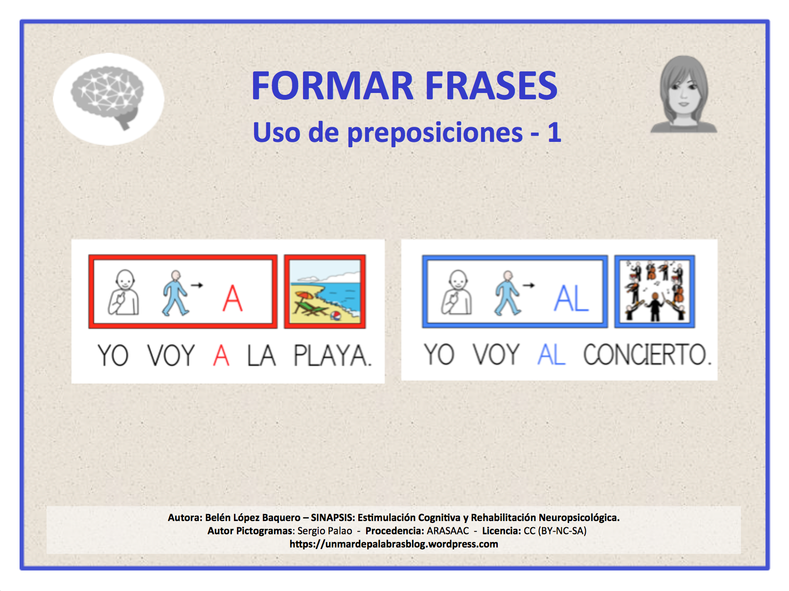Preposiciones (1) – Un mar de palabras. Estimulación cognitiva.