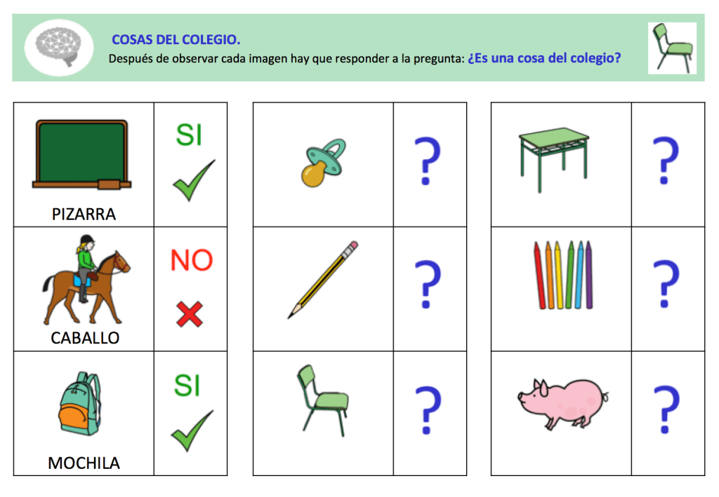 Inferencias – – Un mar de palabras. Estimulación cognitiva.