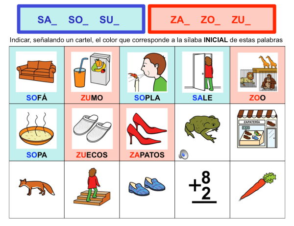 z-s-1 – Un mar de palabras. Estimulación cognitiva.