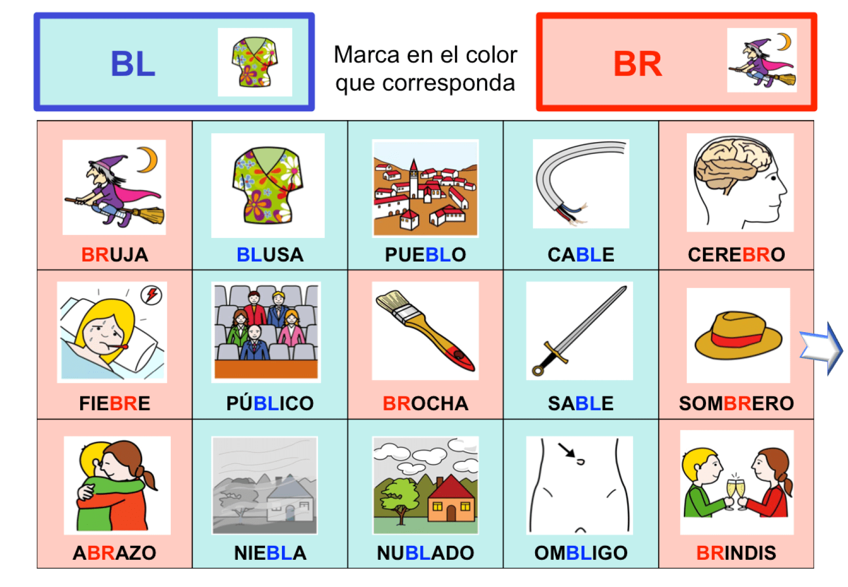 Sinfones – – Un mar de palabras. Estimulación cognitiva.