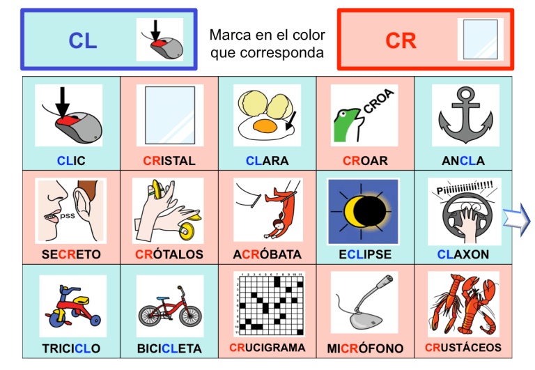 Sinfones – – Un mar de palabras. Estimulación cognitiva.