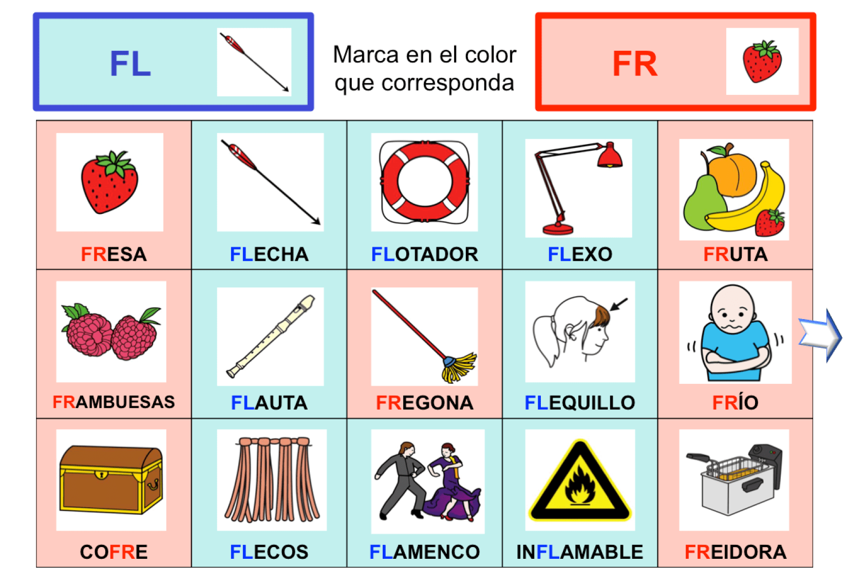 Sinfones – – Un mar de palabras. Estimulación cognitiva.
