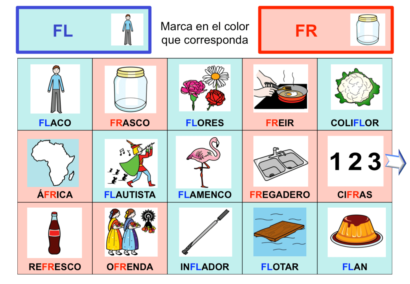 Sinfones – – Un mar de palabras. Estimulación cognitiva.
