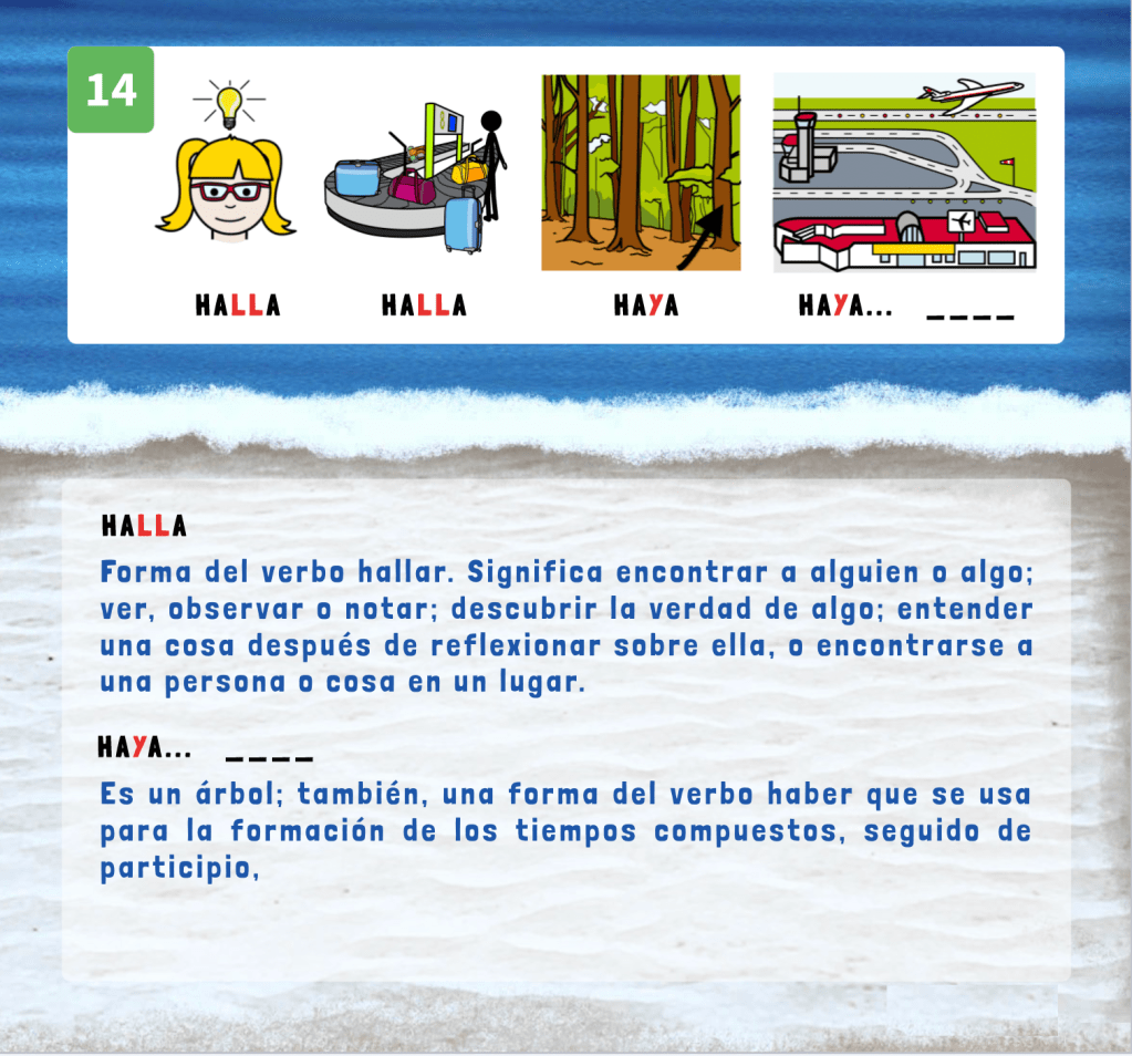 Olas de palabras: vocabulario y frases – Un mar de palabras ...